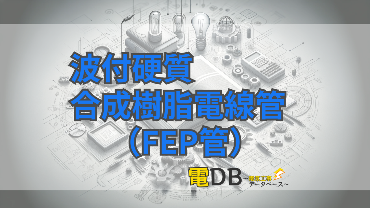 波付硬質合成樹脂電線管（FEP管）【電材まとめ】 – 電DB〜電気工事データベース〜